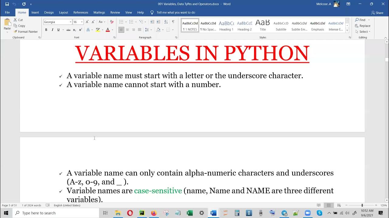 Python in Tamil - Day 06 - Part 2 - Loop For and While - 2021-09-06 ...