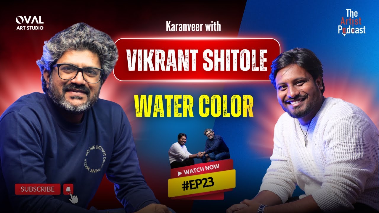 The Artful journey of Vikrant Shitole | The Artist Podcast | Karan Veer ...