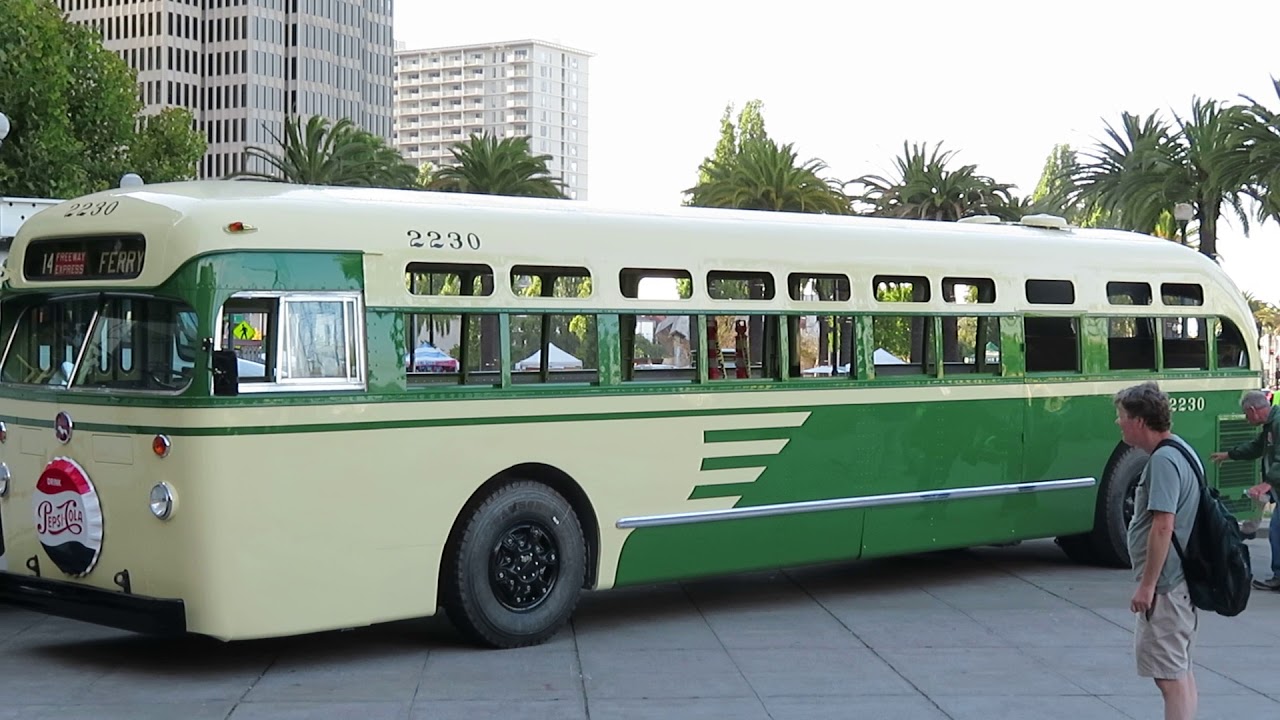 San Francisco Municipal Railway Mack C49T Restored!!! - YouTube