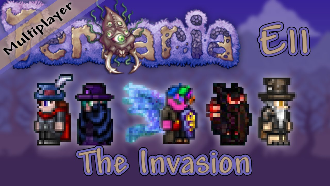 Terraria 1.3 Multiplayer Expert Mode - Ep. 11 - The Invasion - YouTube