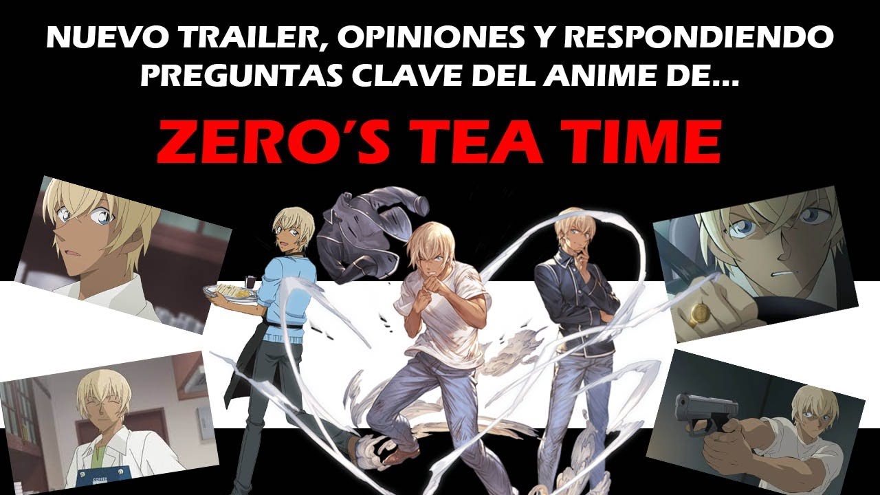 NUEVO ANIME de ZERO'S TEA TIME en Netflix - Detective Conan Spin Off ...