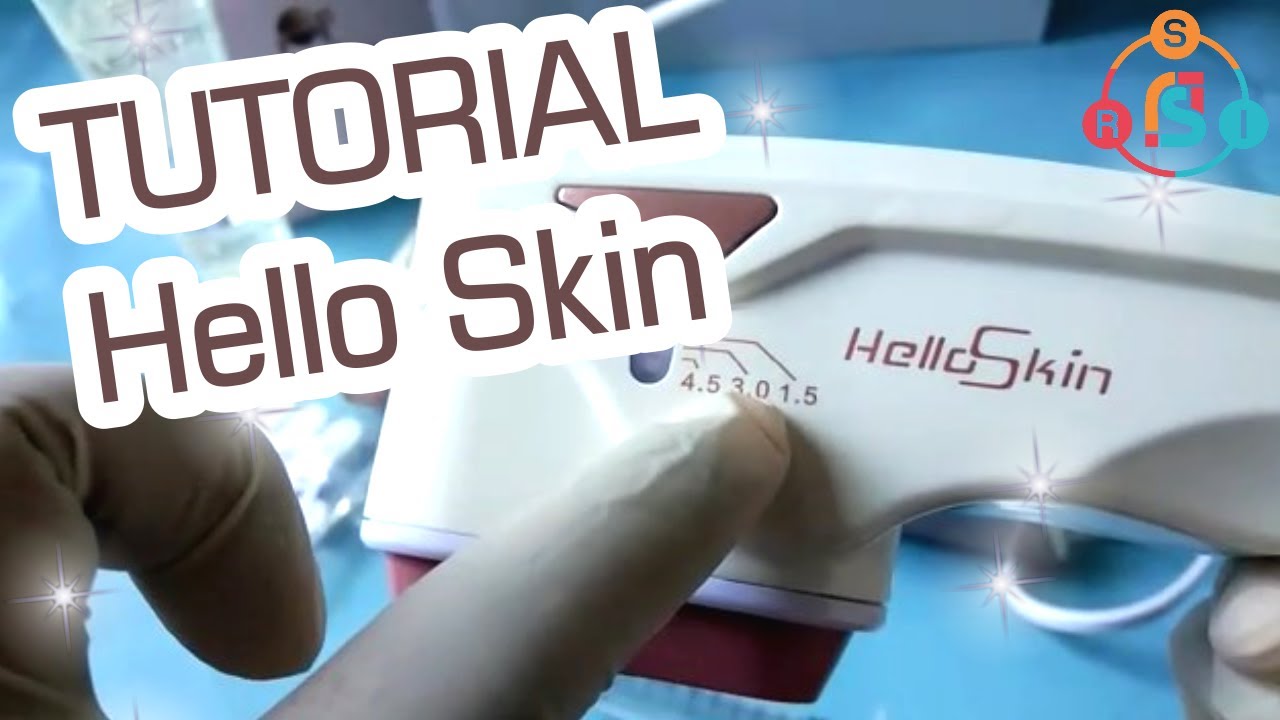 TUTORIAL HIFU Portable Hello Skin - YouTube