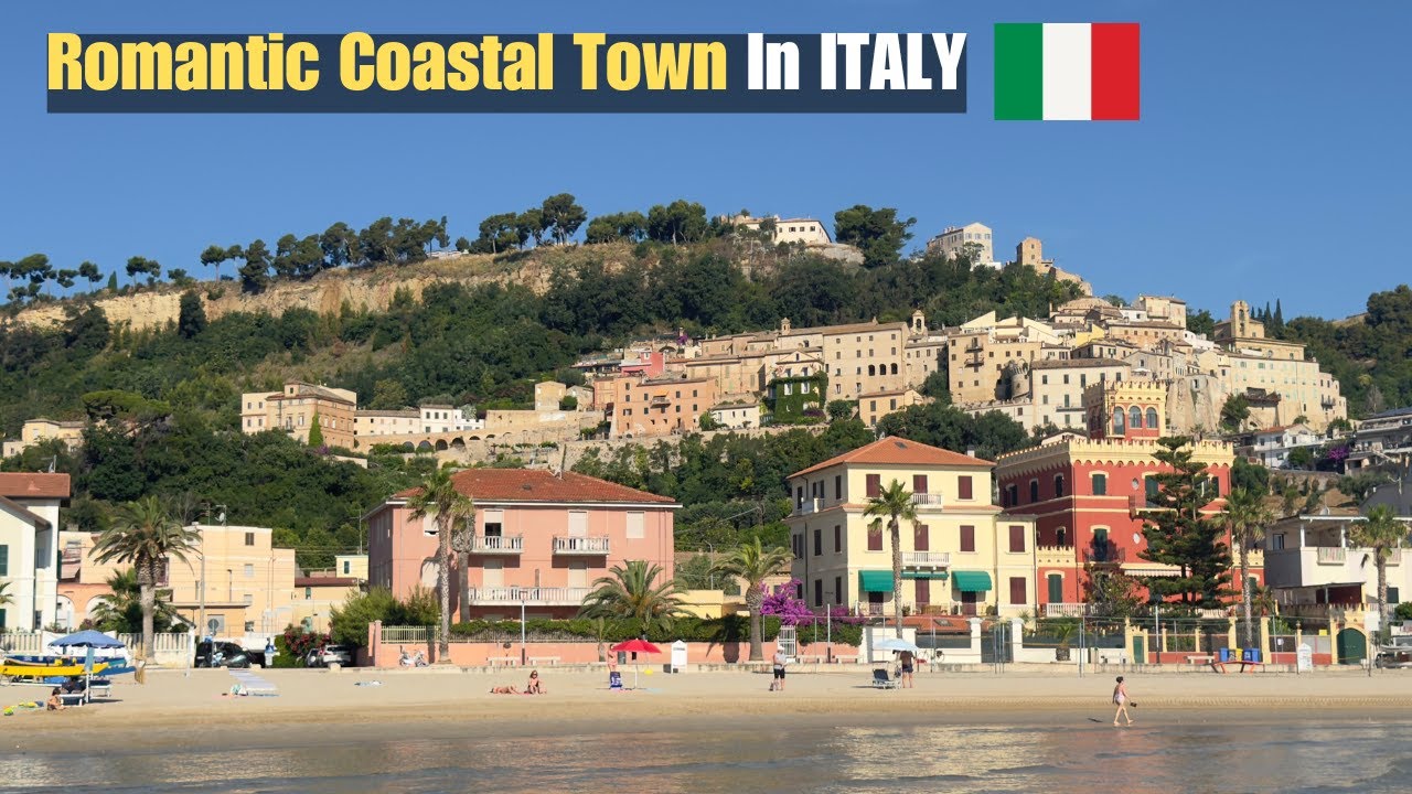 Italy's Most Beautiful Coastal Town In The Adriatic Sea - YouTube