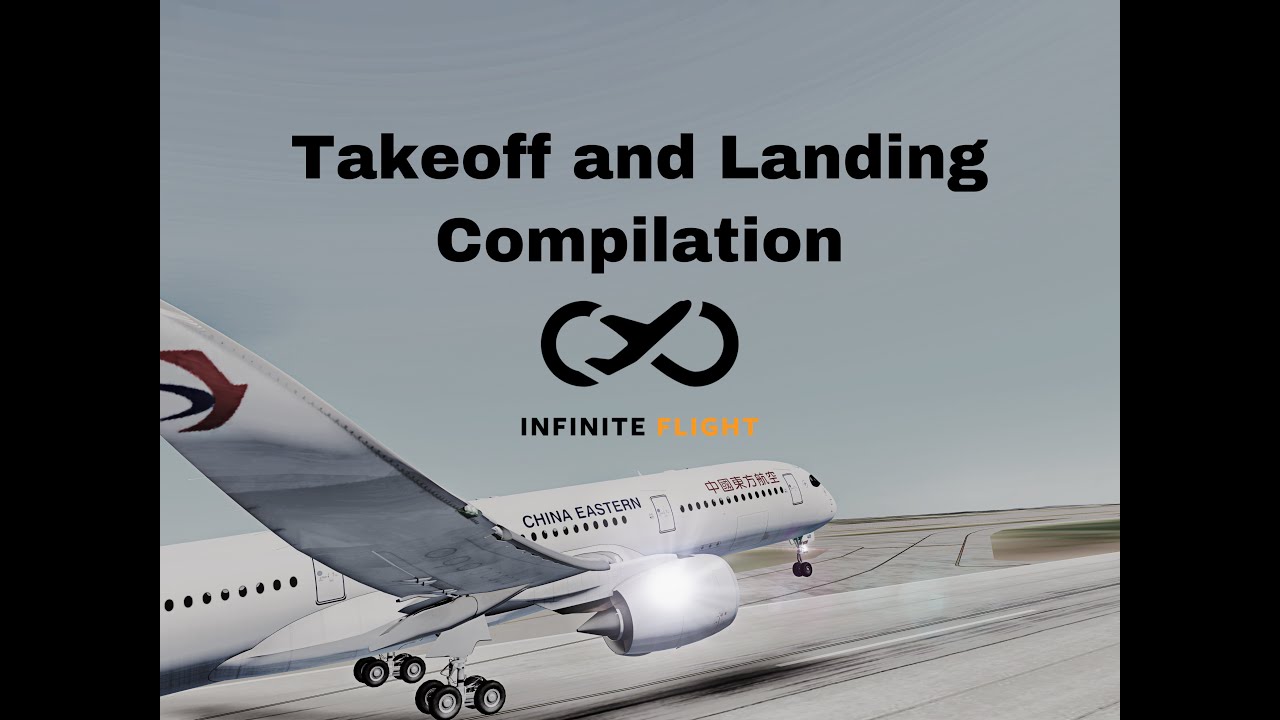 An Infinite Flight Takeoff and Landing Compilation - YouTube