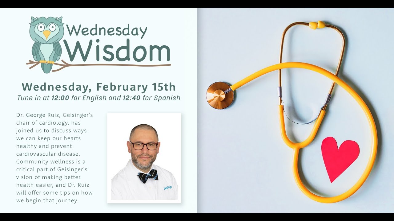 Wednesday Wisdom: Heart Health and Disease Prevention - YouTube