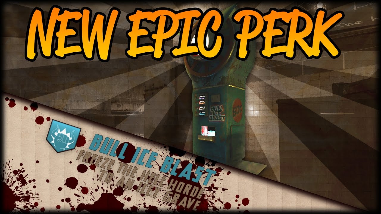 BLACK OPS 3 ZOMBIES - BRAND NEW CUSTOM PERK, BULL ICE BLAST, CRAZY NEW ...