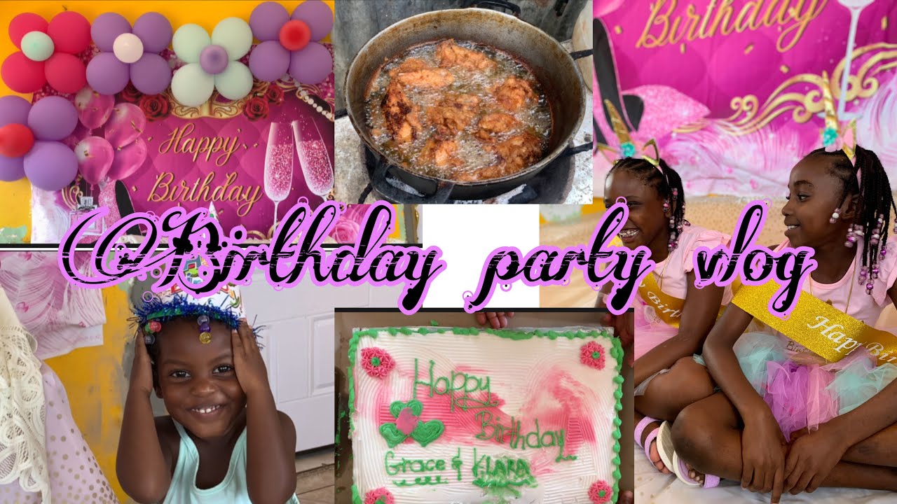 Birthday party vlog ||epic watch to the end 🎉😂 - YouTube
