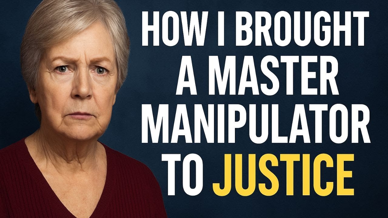 How I Brought a Master Manipulator to Justice - YouTube