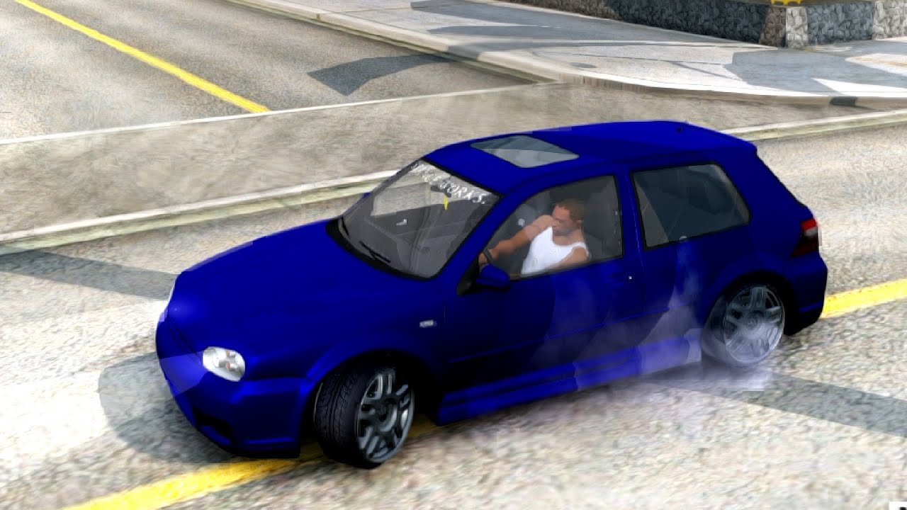 GTA San Andreas - Golf 4 R36 Stance Works _REVIEW - YouTube