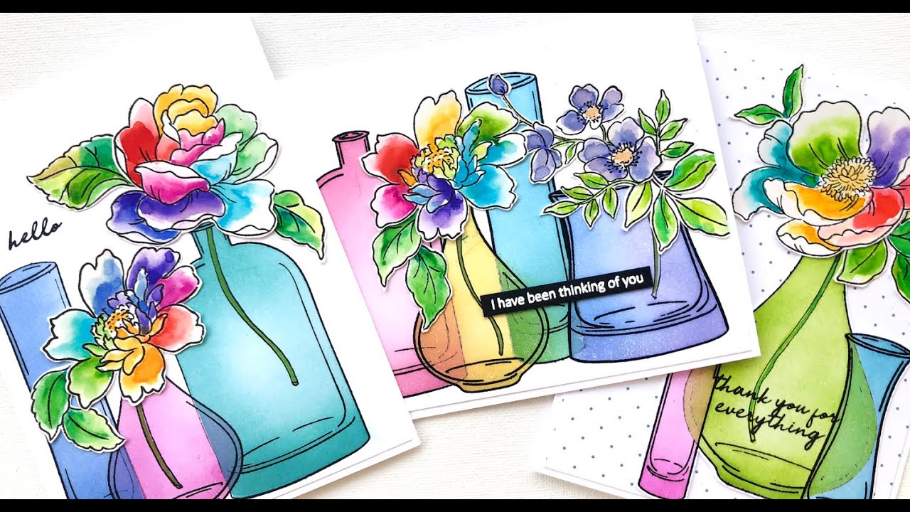 An Amazing and Easy Technique to Create Transparency with Ink Blending ...