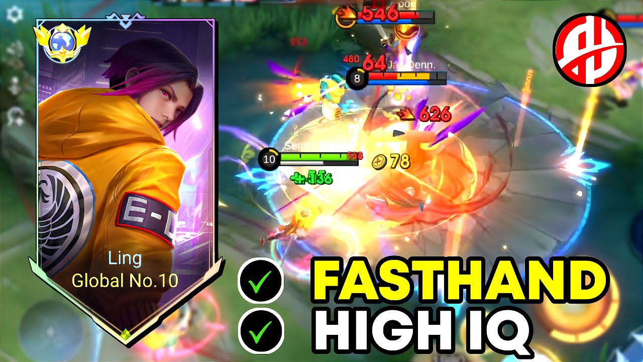 LING FASTHAND With PERFECT ROTATION TO DESTROYS ENEMY IN HIGH RANK ...