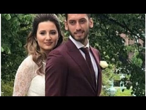 Eşi Hakan Çalhanoğlu'na cevap verdi