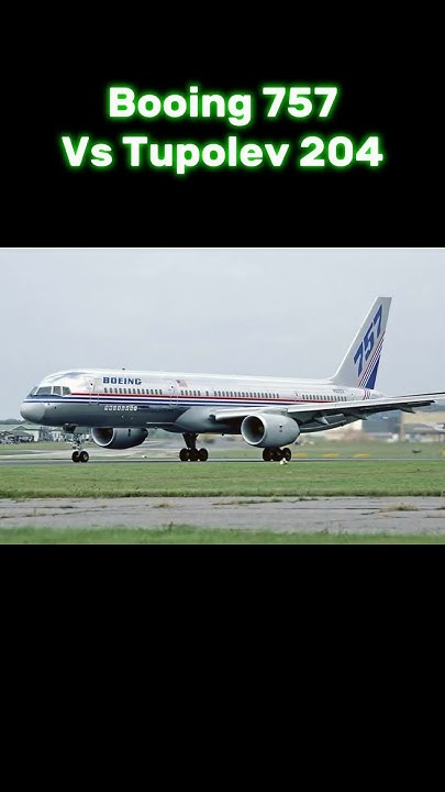 Boeing 757 vs Tupolev-204 #avgeeks #plane #funny #aviation #airplane #shorts - YouTube