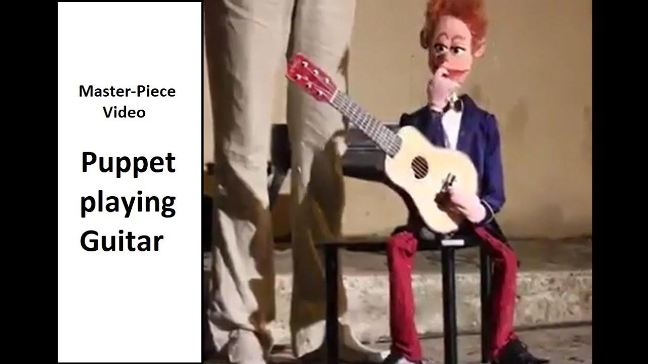 Puppet playing Guitar | Funny Video | Puppet | Humorous Collection ...