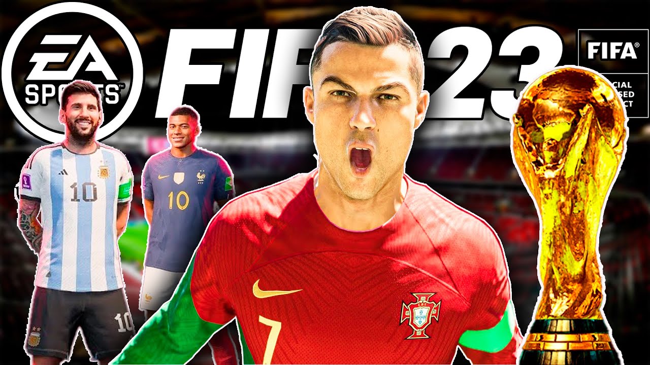 ASI DE GENIAL ES EL MUNDIAL DE QATAR 2022 de FIFA 23 en una PS4 FAT | Matt Daniel - YouTube