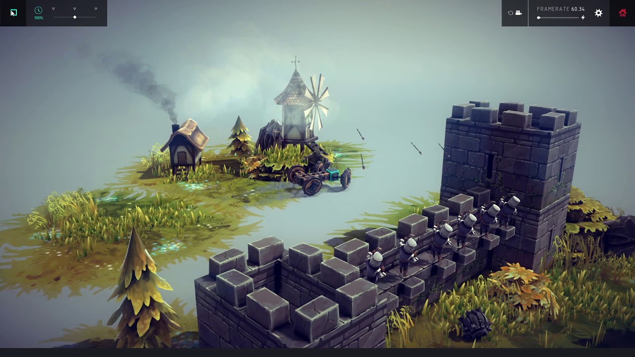 Let's Play - Besiege, Ipsilon, Zone 4 - Perimeter Wall - YouTube