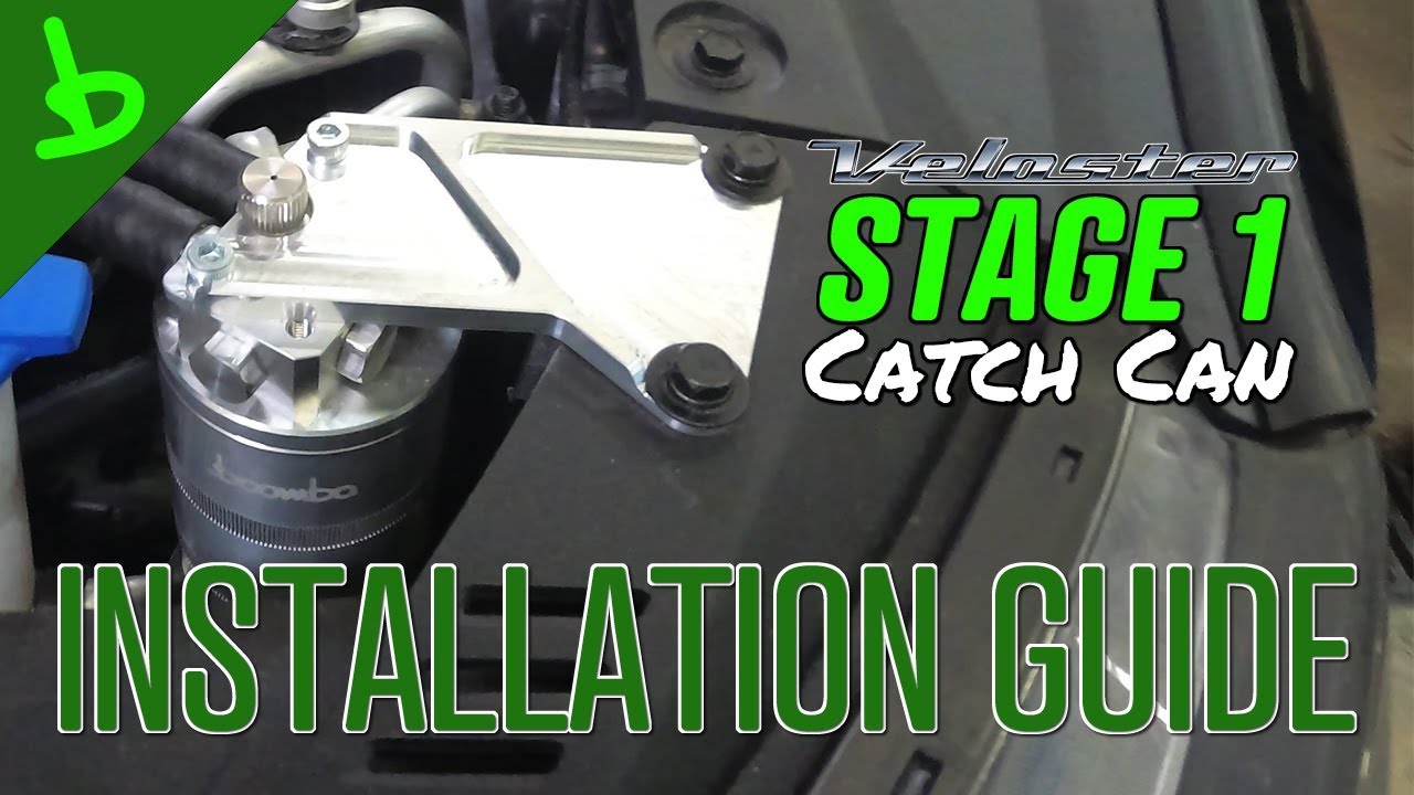 How To Install | '19+ Veloster Turbo STAGE 1 CATCH CAN - YouTube