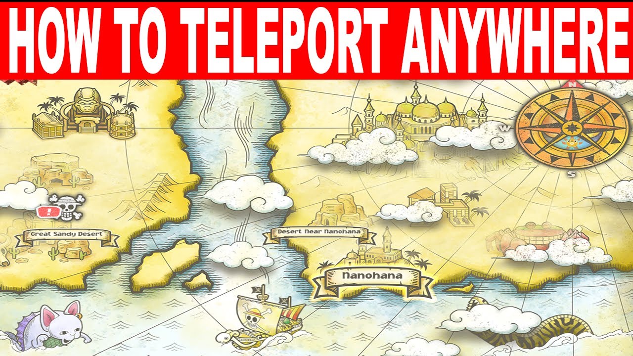 One Piece Odyssey How to TELEPORT Anywhere on the Map - Fast Travel ...