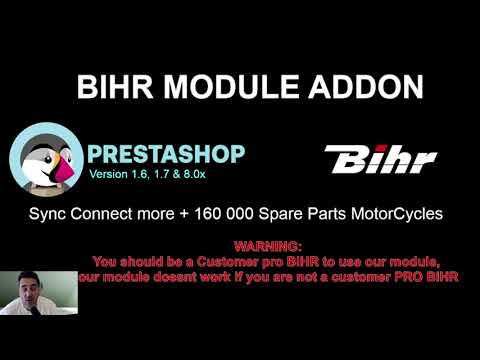 PrestaShop Dropshipping Bihr Addon #prestashop #bihr #module