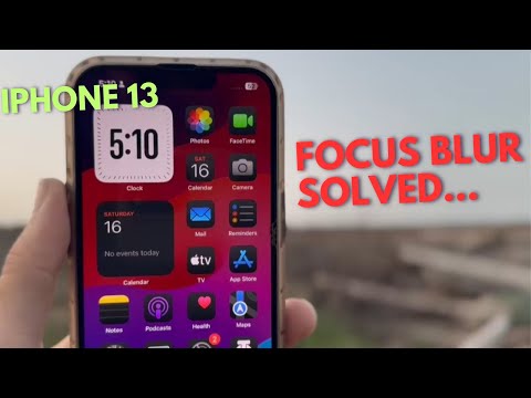 IPhone 13 Focus blur 100% solved | iphone 13 focus blur issue solved