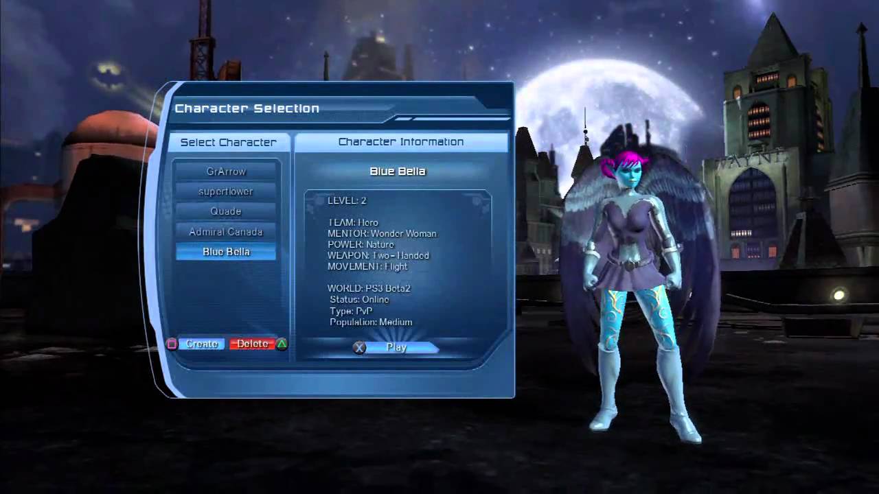 DCUO characters - YouTube