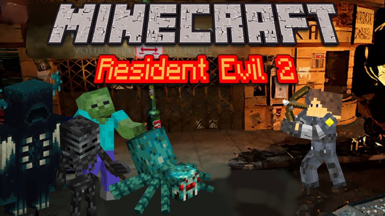 Resident Evil 2 Remake : Minecraft Edition Part 1 - YouTube