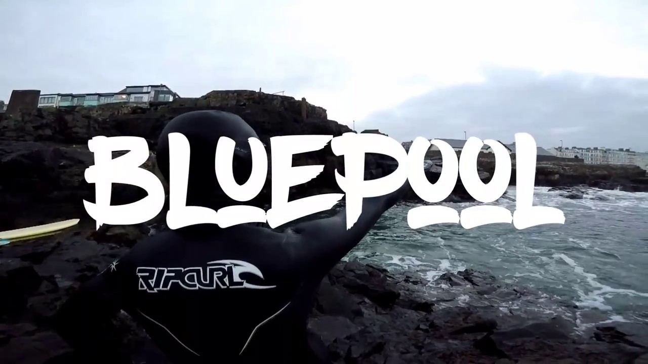 Cliff jumping Blue Pool - Northern Ireland - Portrush - YouTube