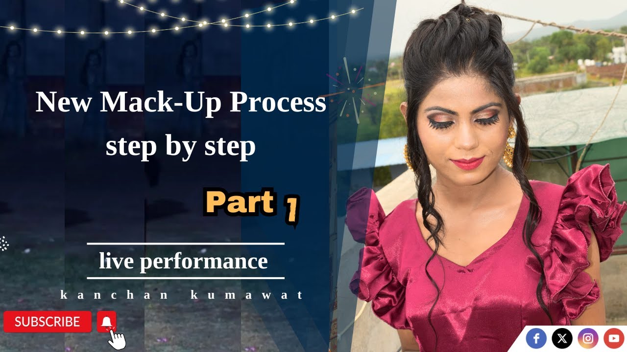 New Mack-up Process !! Part-1 !! #sws #beauty #parlour - YouTube