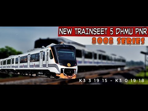 TRIAL RUN NEW DHMU PNR TRAINSET 3 /8100 Class !! MADIUN-KERTOSONO - YouTube