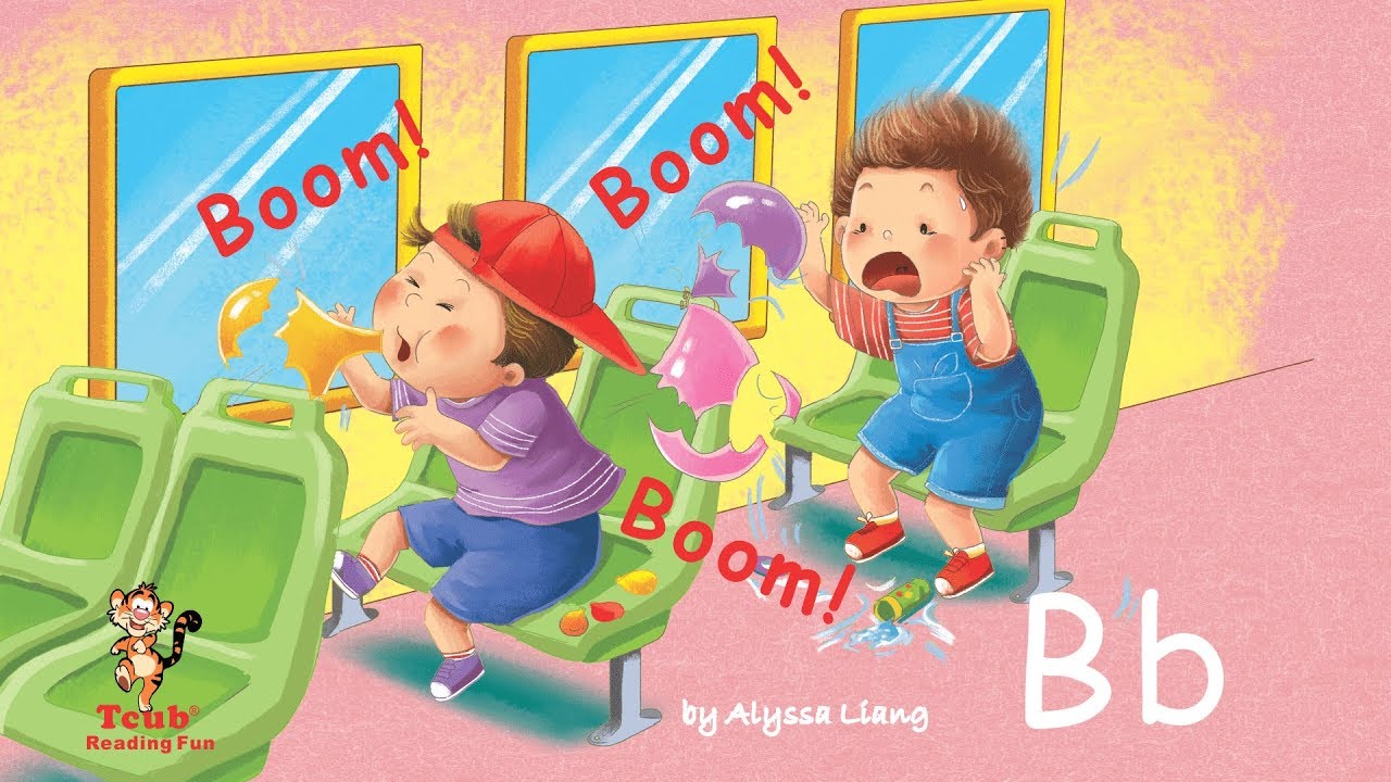 Reading Fun - Story 2 - Letter B: "Boom! Boom! Boom!" by Alyssa Liang ...