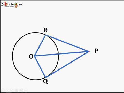 Maths – Tangent of Circle (Properties and Theorem) - Part 2 - YouTube