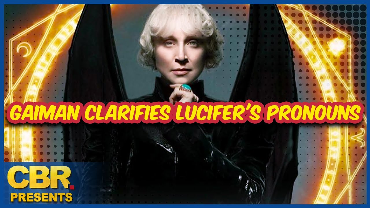 The Sandmans Neil Gaiman Clarifies Lucifers Pronouns Youtube 8794