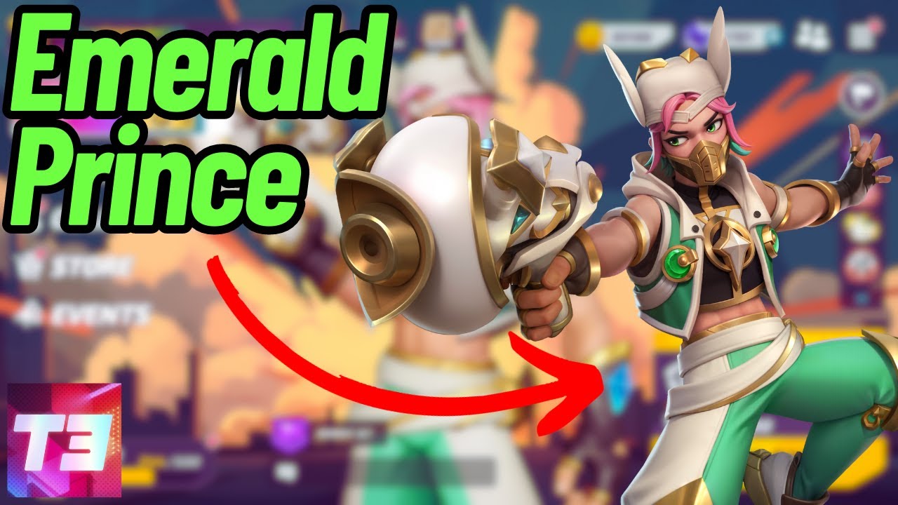 * NUEVO * Emerald Prince Skin !! Que Hermosa JJ Skin !! - T3 Arena ...