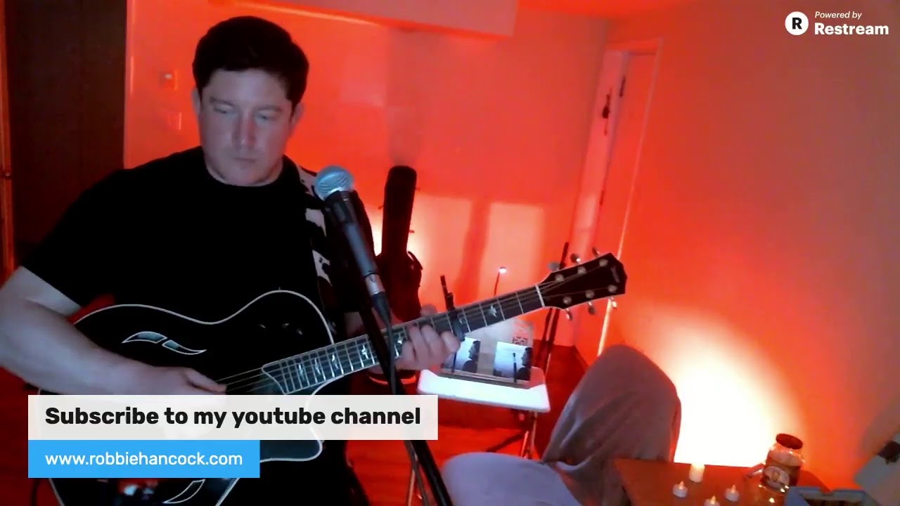 Robbie Hancock Live! Happy hour time :) - YouTube