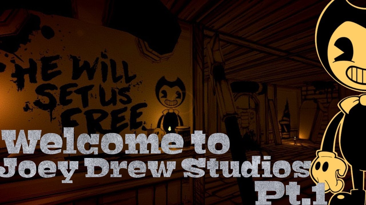 💀😃Bendy and the Ink Machine😃💀 Pt.1 Welcome to Joey Drew Studios Ch.1,2 ...