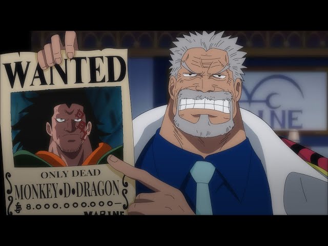 One Piece Monkey D Dragon Bounty