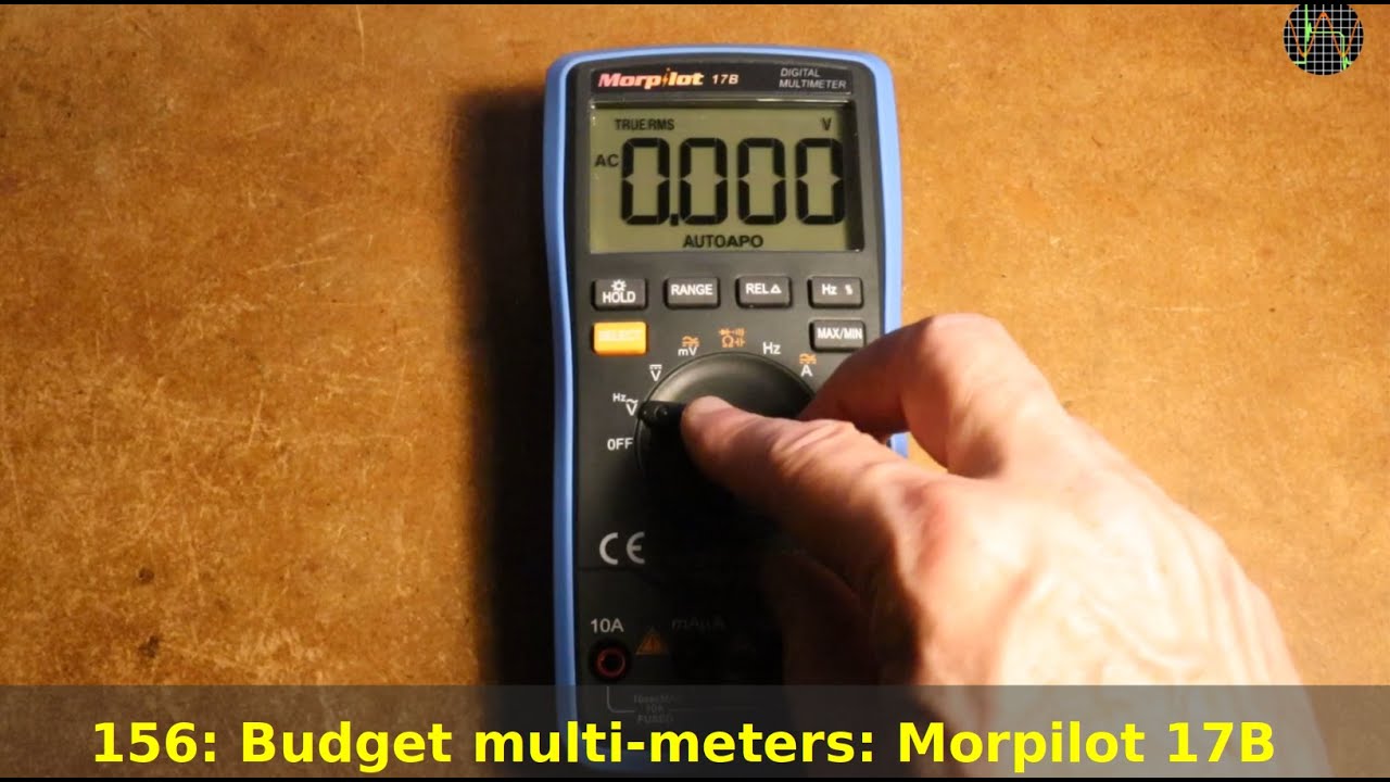 156 - Budget multi-meters: Morpilot 17B - YouTube