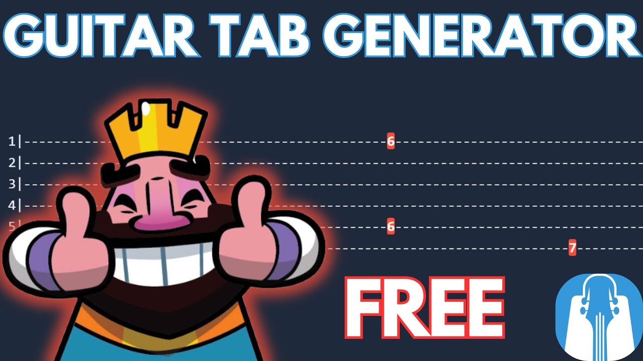 Free Random Guitar Tab Generator 🎸 | Demo GuitarSkillz - YouTube