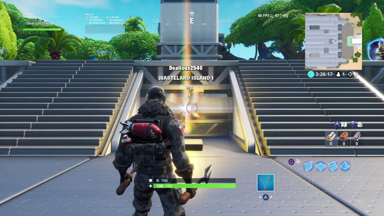 Trying to get the Battle Bus in Fortnite creative mode - YouTube