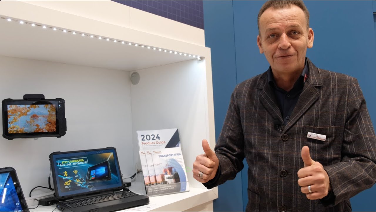 SPS 2024 – Rugged Industrie-Tablet M116TG - YouTube