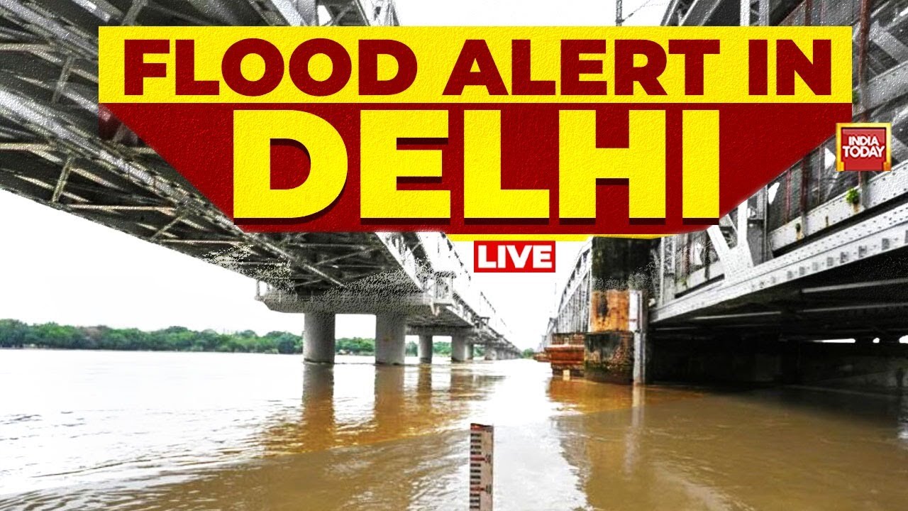 Flood Alert In Delhi LIVE: Delhi Flood Ground Report | Delhi On Alert As Yamuna River Hits ...