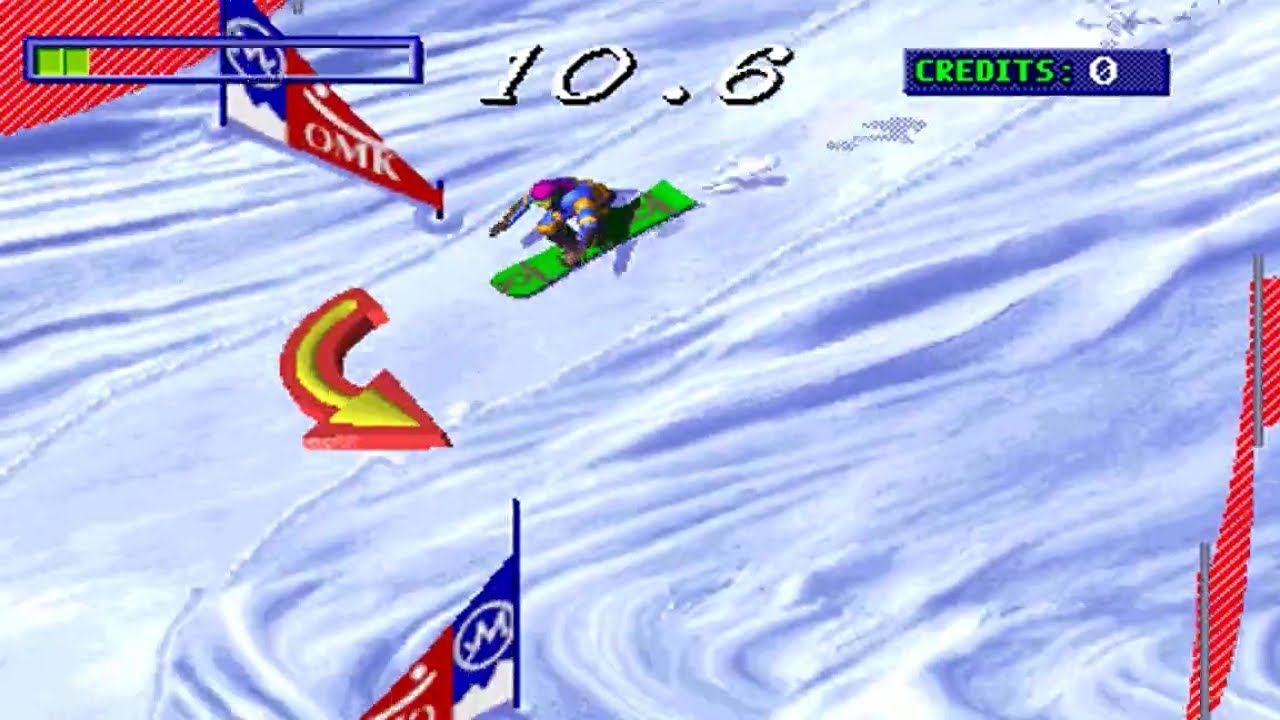 Ruleta Gamer - Snow Board Championship Arcade - Retro Danuart - YouTube