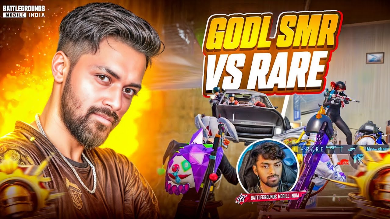GodL SMR & 2+ Streamers Got Shocked!😱 | Rare vs Streamers💀 | Fastest 4 ...