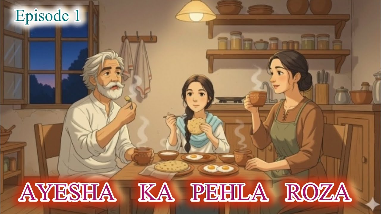 First Roza Story in Urdu | Islamic Kids Story | Ramadan 2026 - YouTube
