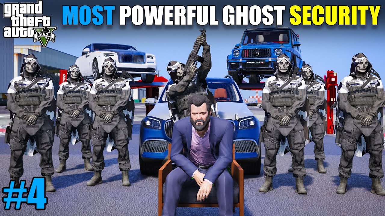 FINALLY MEET WITH MICHAEL MOST POWERFUL GHOST SECURITY | GTA V GAMEPLAY ...