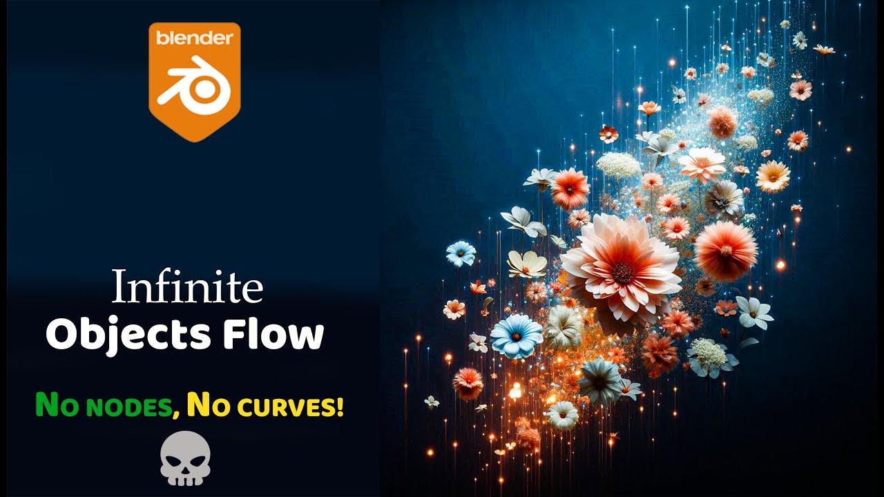 The Most UNBELIEVABLE Particle System Trick in Blender - No Nodes, No Curves , No Force fields ...