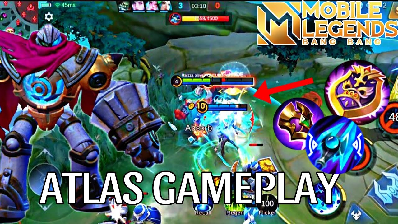 TANK ATLAS GAMEPLAY.. SET GAMEPLAY ...MLBB FULL HD VIDEO - YouTube