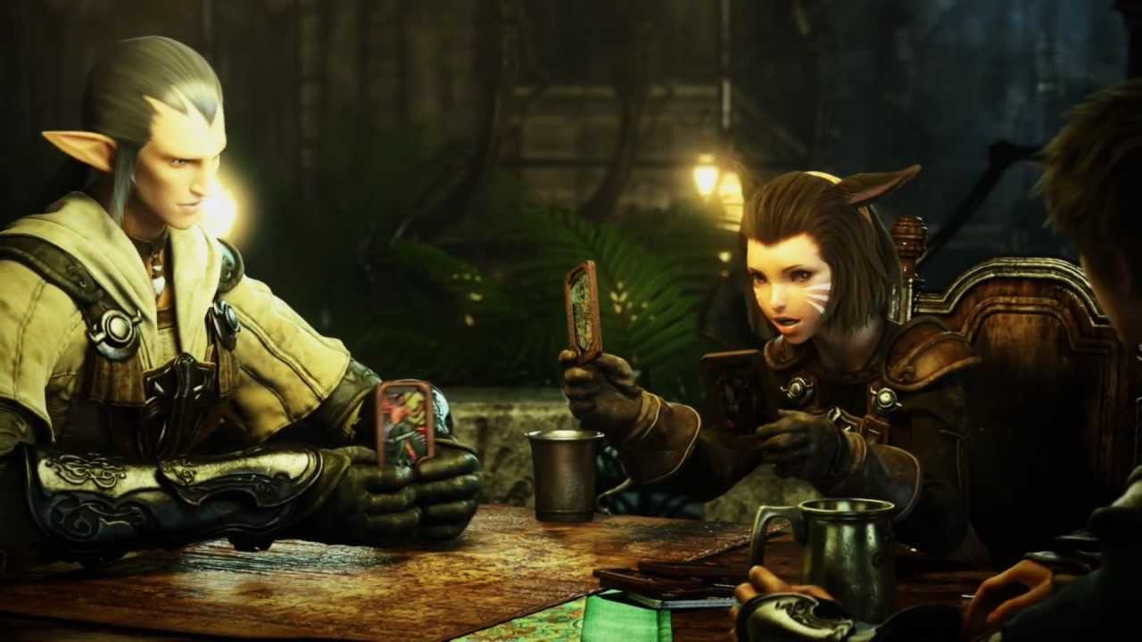 Final Fantasy XIV Opening (HQ remastered) - YouTube