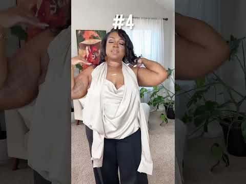 Button-up shirt hacks, Wait Til You See The Last One!👀🔥 #shirthacks #hacks #fashionstyle #fashion