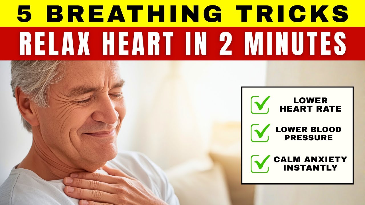 5 Breathing Exercises to Instantly Calm Your Heart rate - YouTube